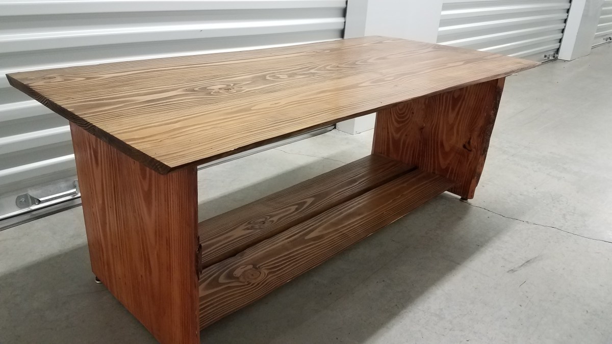 Live Edge Alder Coffee Table $200 – dt fabrications